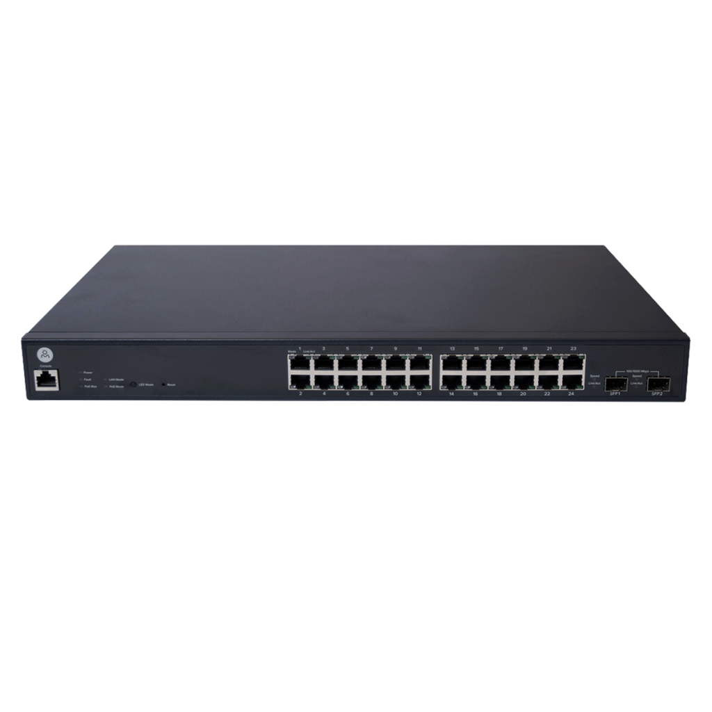 Open Mesh S24-L 24-Port PoE+ Cloud-Managed Switch (250W) - Achat Cloud